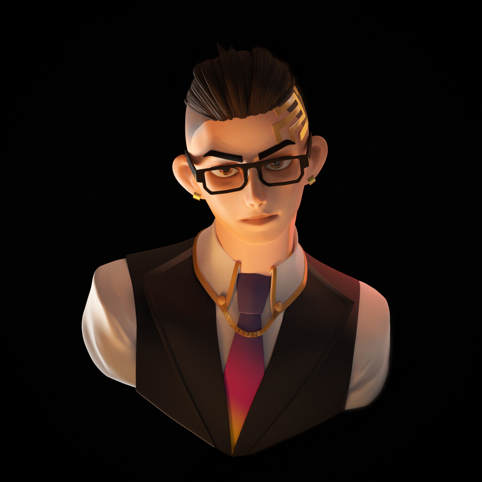 ArtStation - [VALORANT] Chamber Modeling