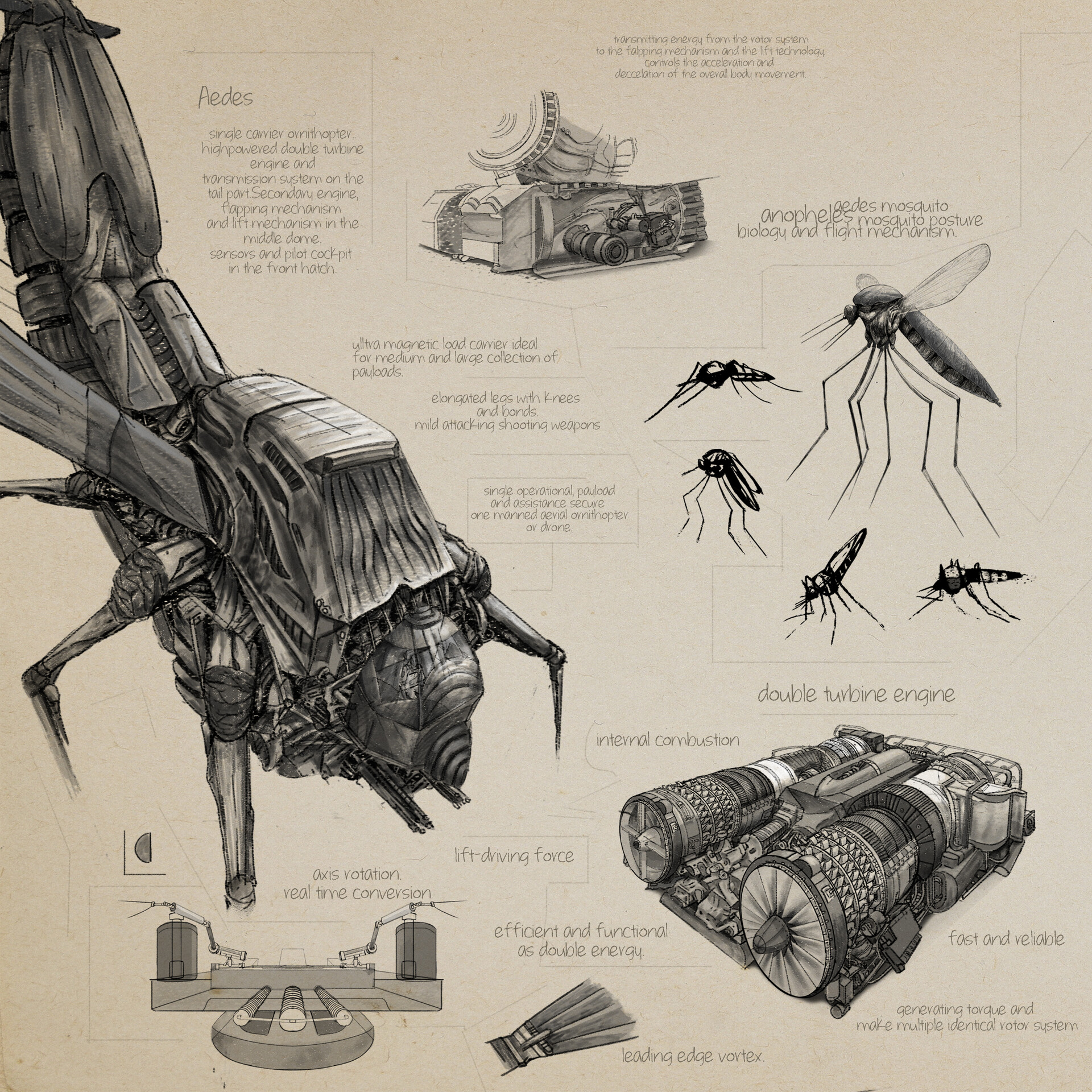 ArtStation - mosquito machines