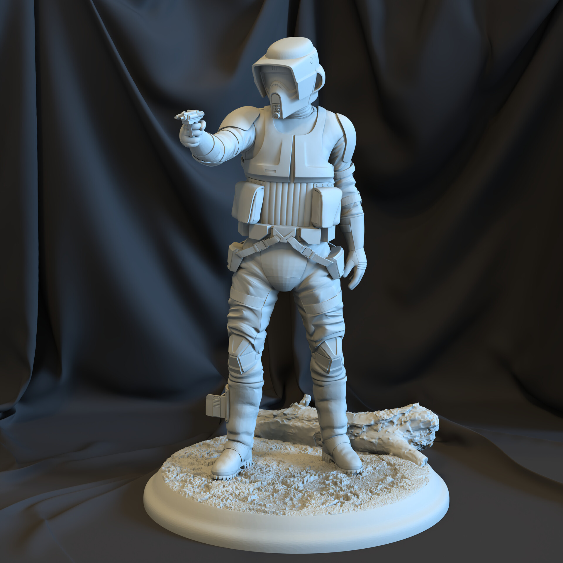 ArtStation - Scout Trooper