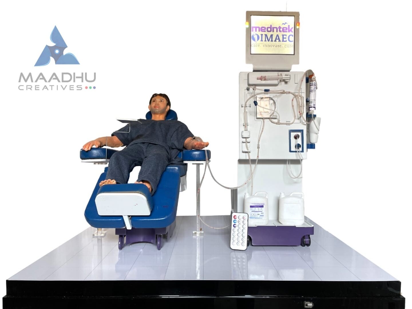 Maadhu Creatives Model Making Company - DIALYSIS PROTOTYPE MACHINE ...