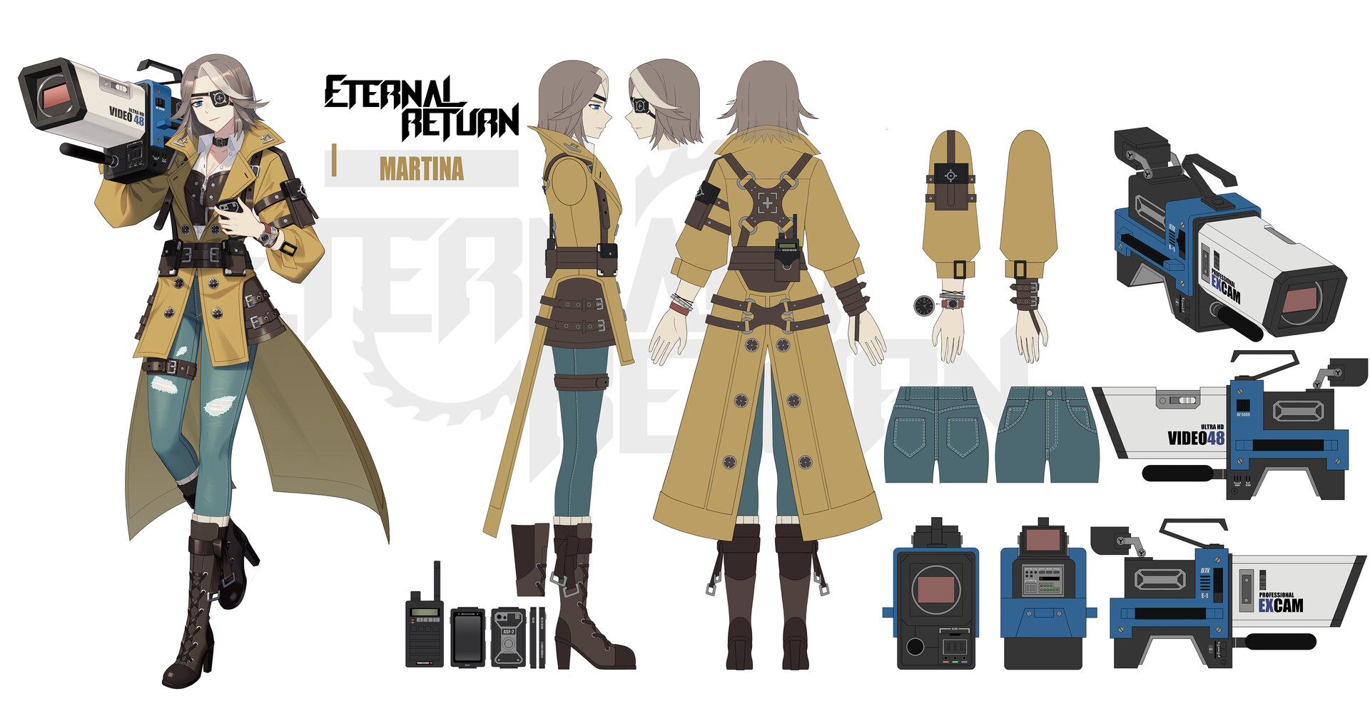 ArtStation - ETERNAL RETURN - MARTINA