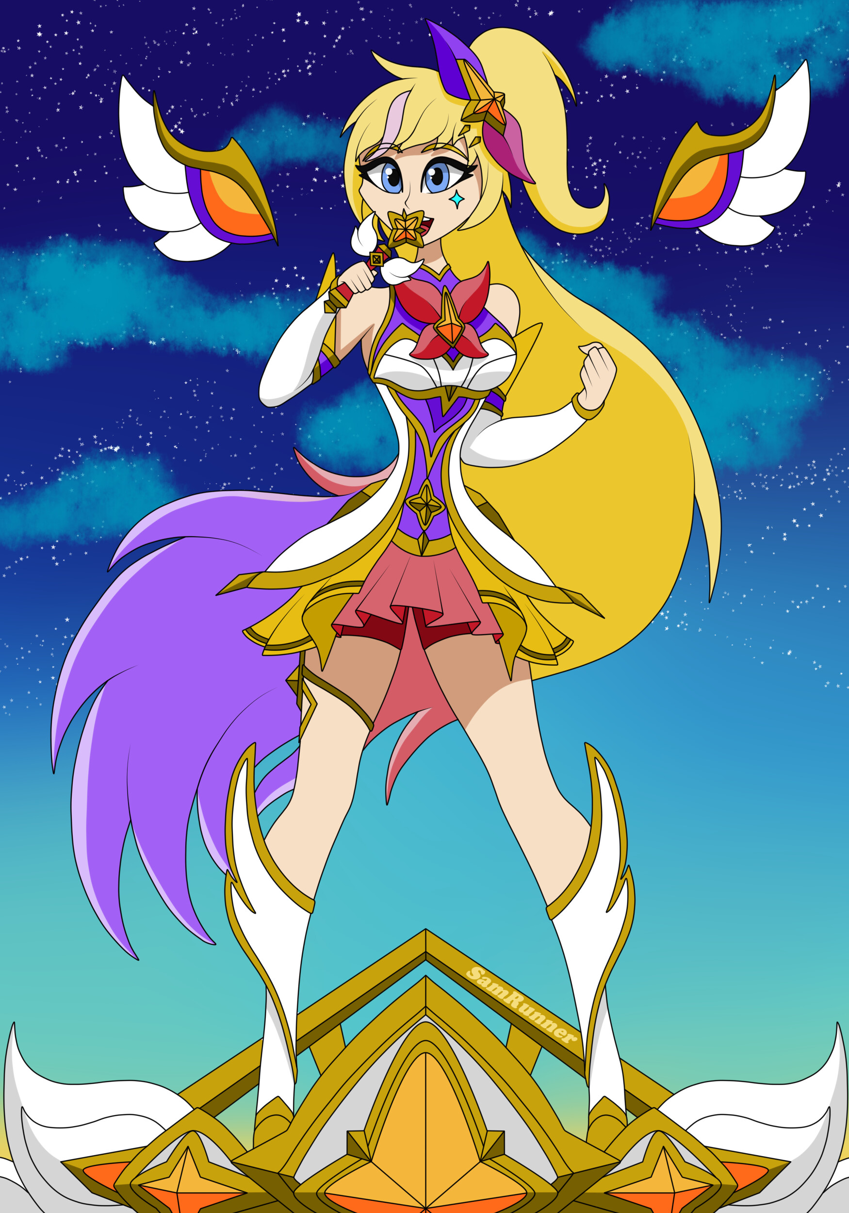 ArtStation - Seraphine Star Guardian