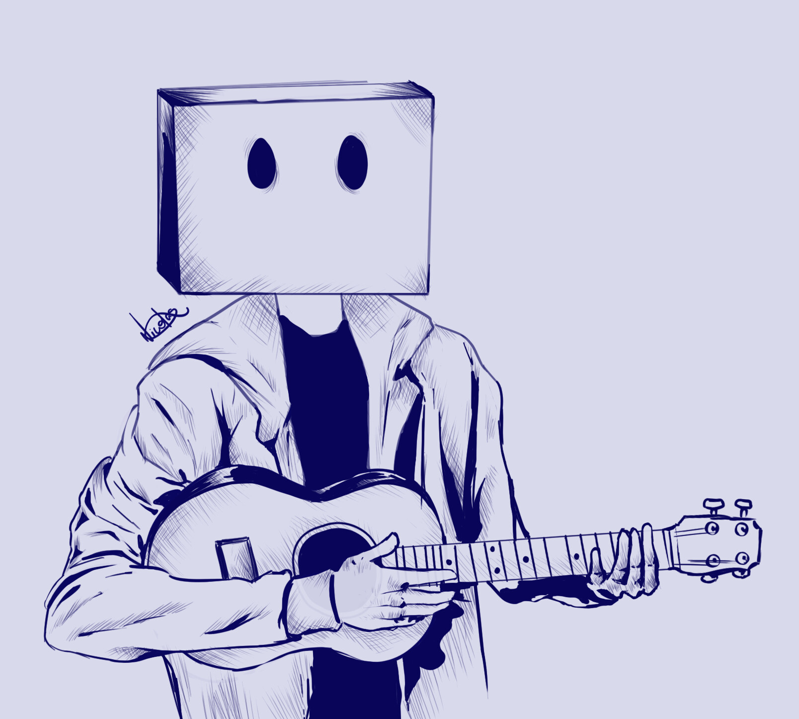 ArtStation - The guy on the box