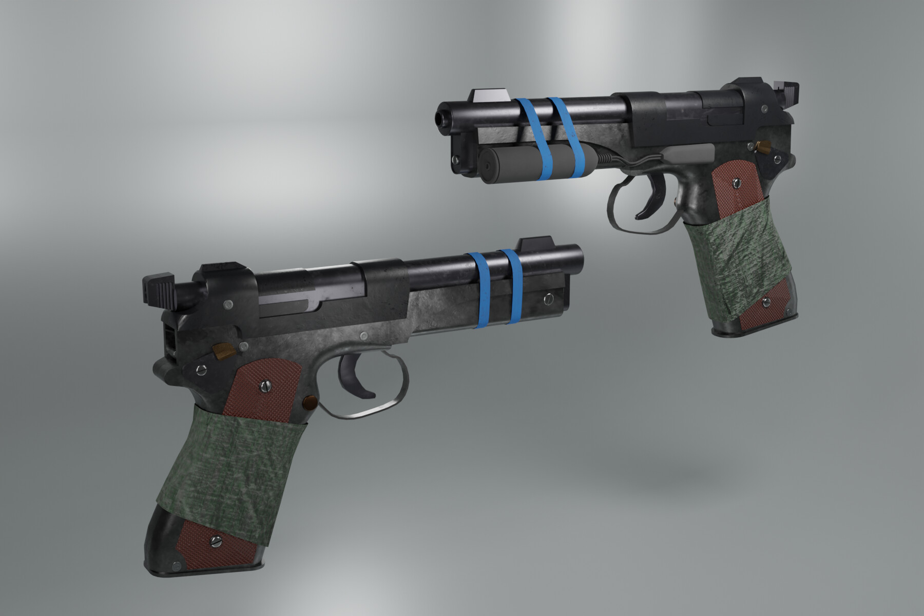 ArtStation - Double pistols