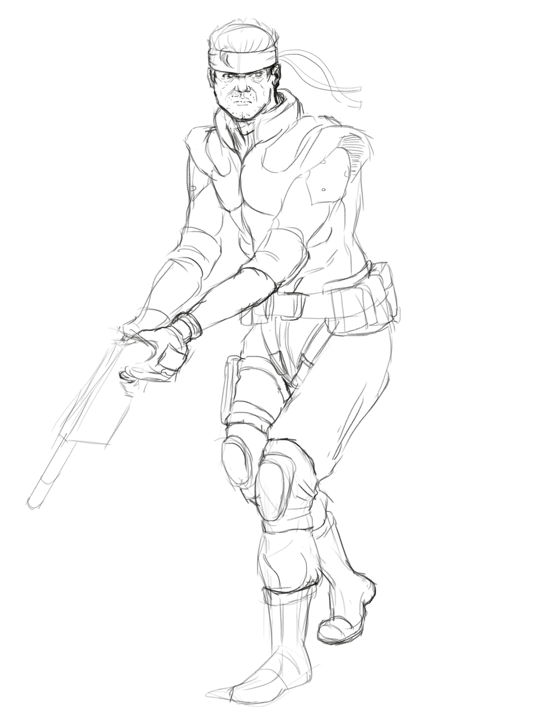 metal gear coloring pages