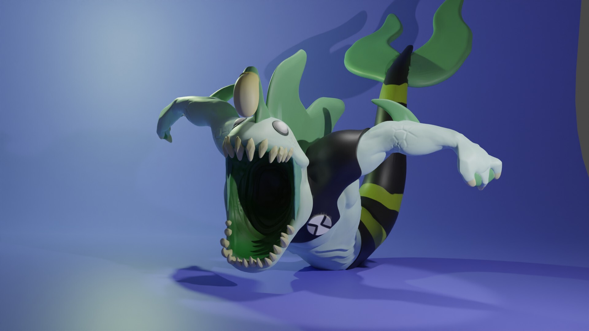 ArtStation - Ripjaws OS from Ben 10