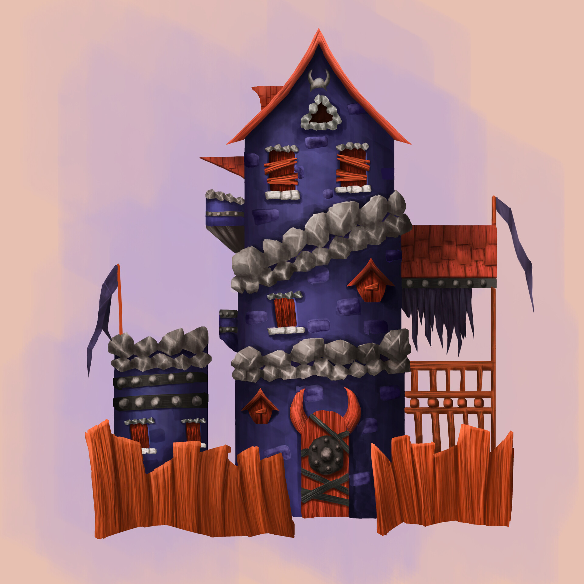 ArtStation - Fantasy Castles