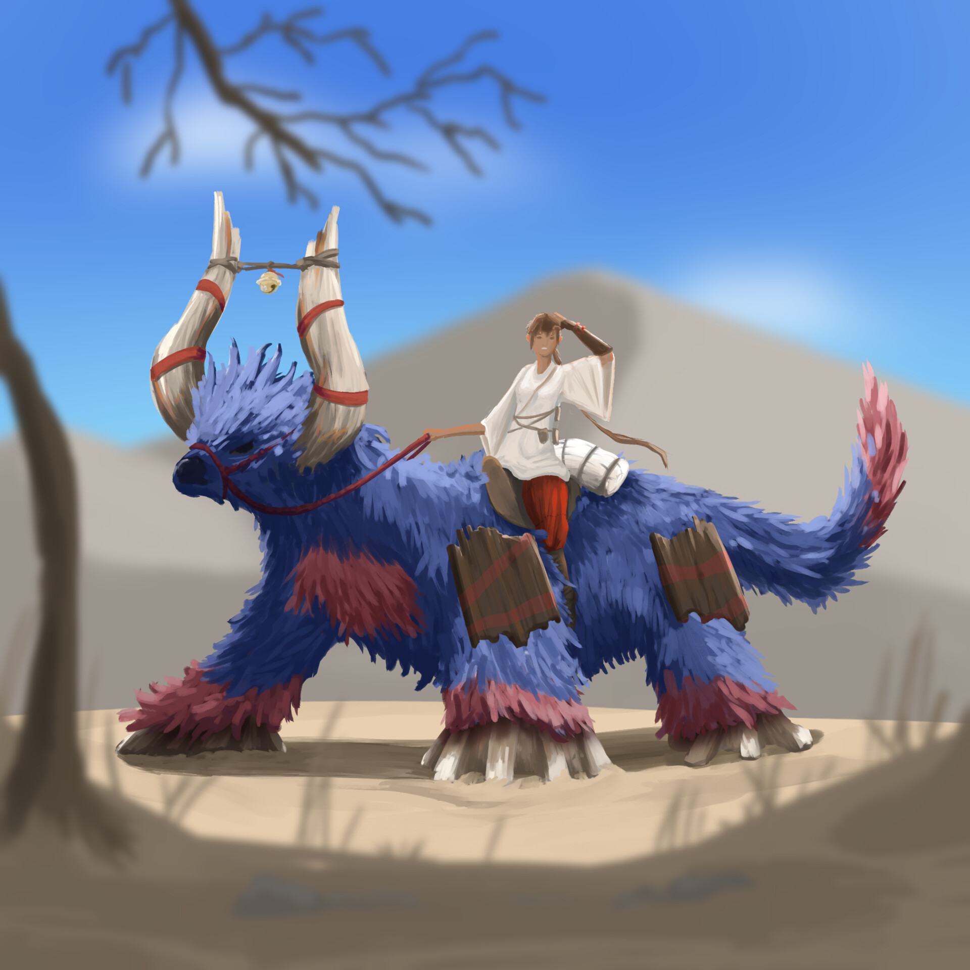 ArtStation - Desert Creature