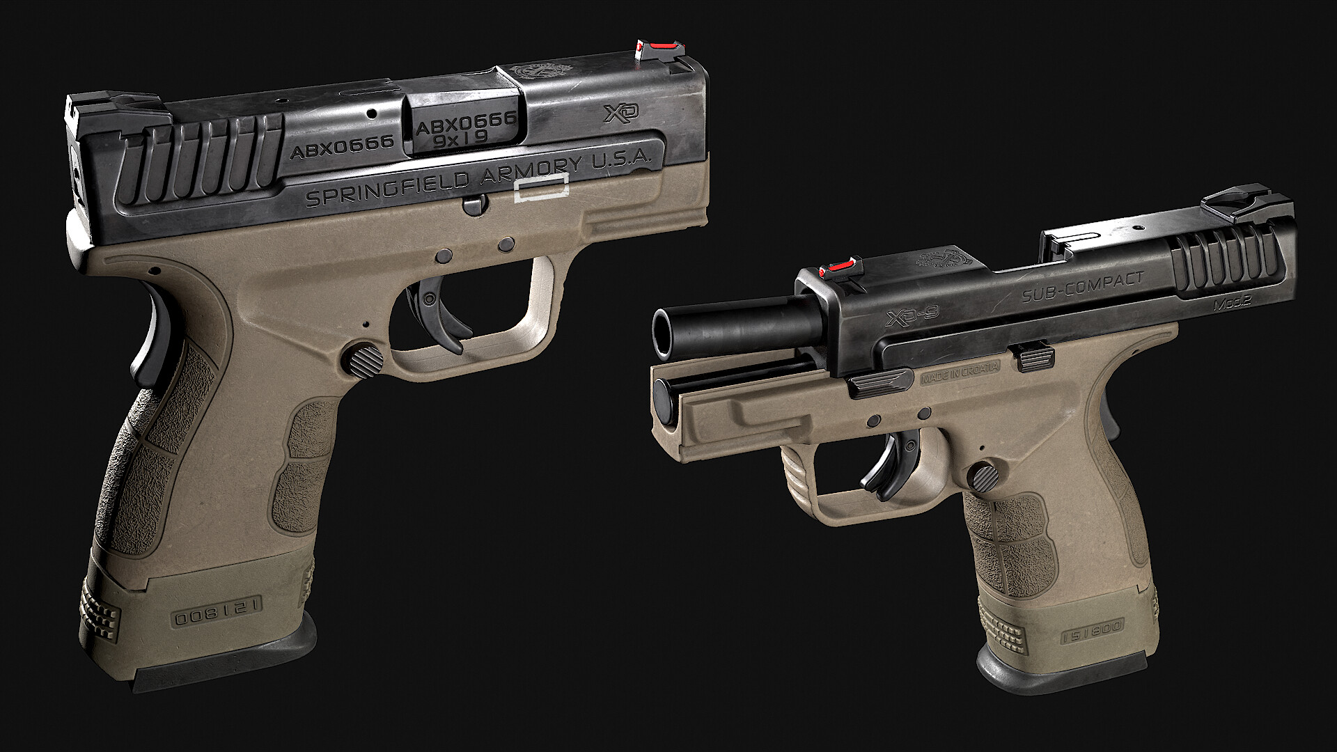 ArtStation - XD MOD.2 9mm