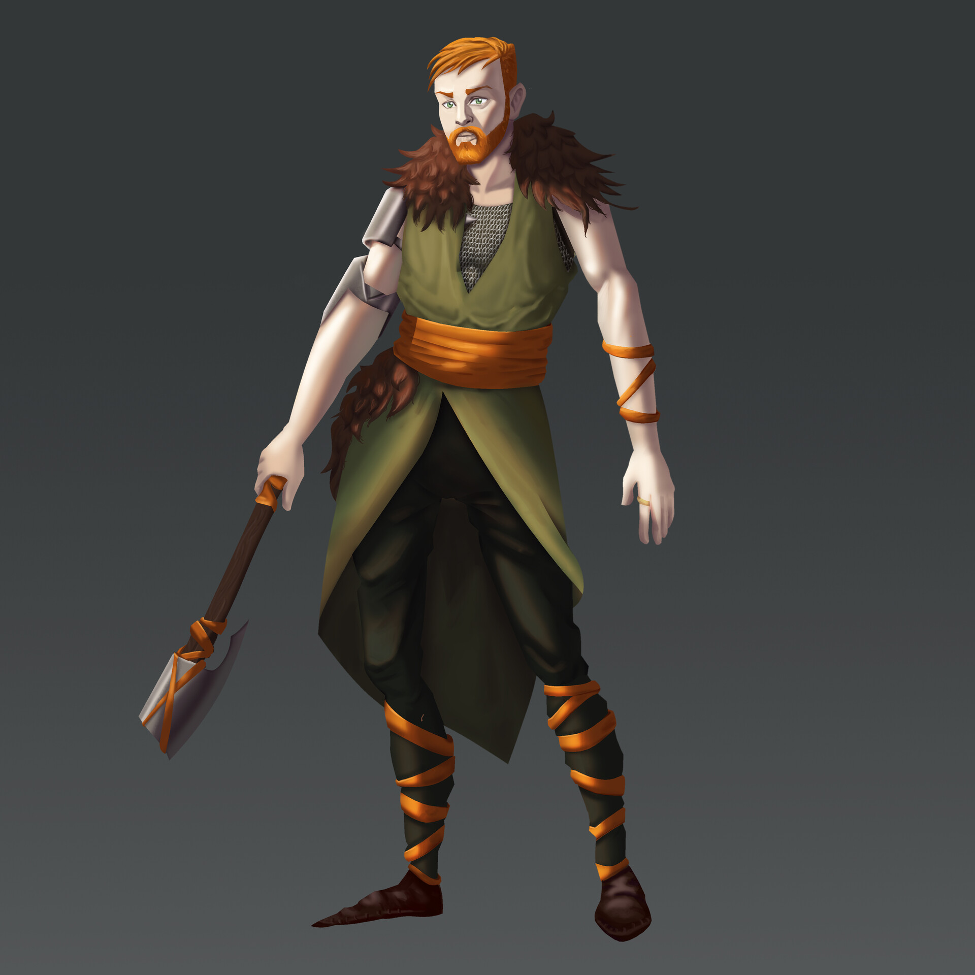 ArtStation - Finan The Redhead