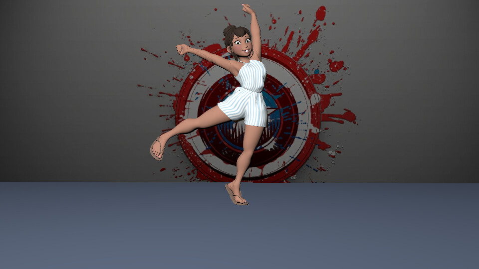 ArtStation - 3d Character Pose