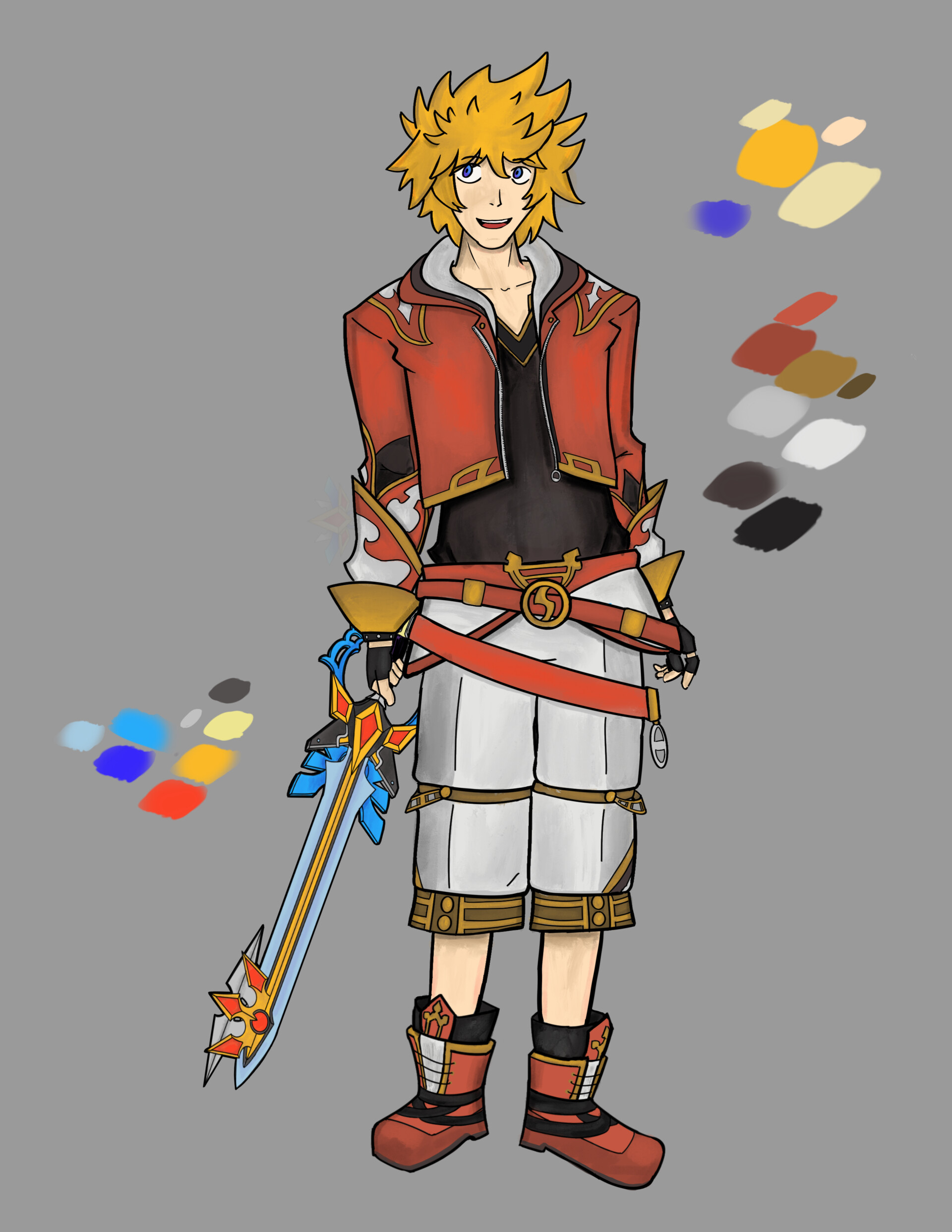 ArtStation - [Commission] Kingdom Hearts OC