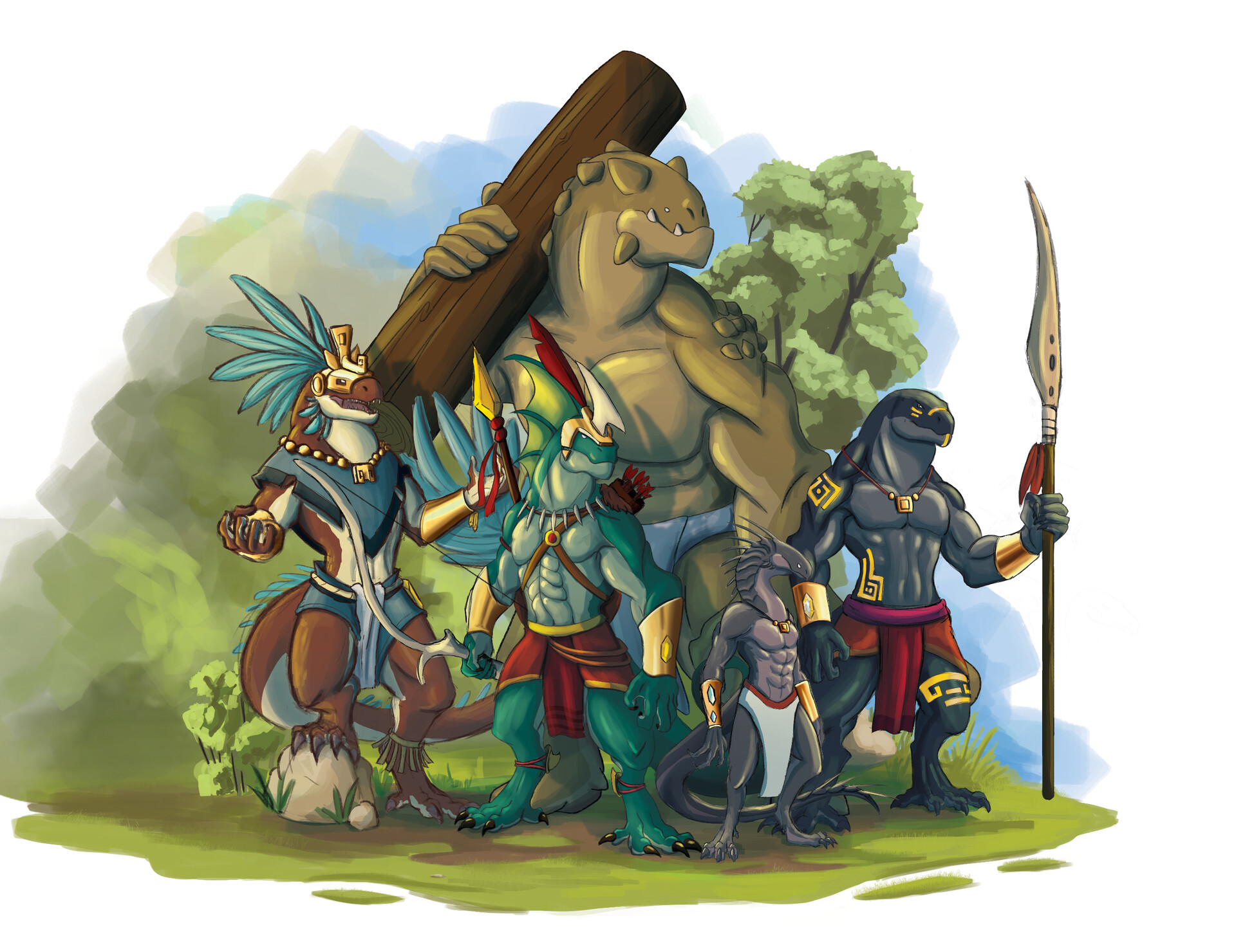 ArtStation - The Tarascon Clans