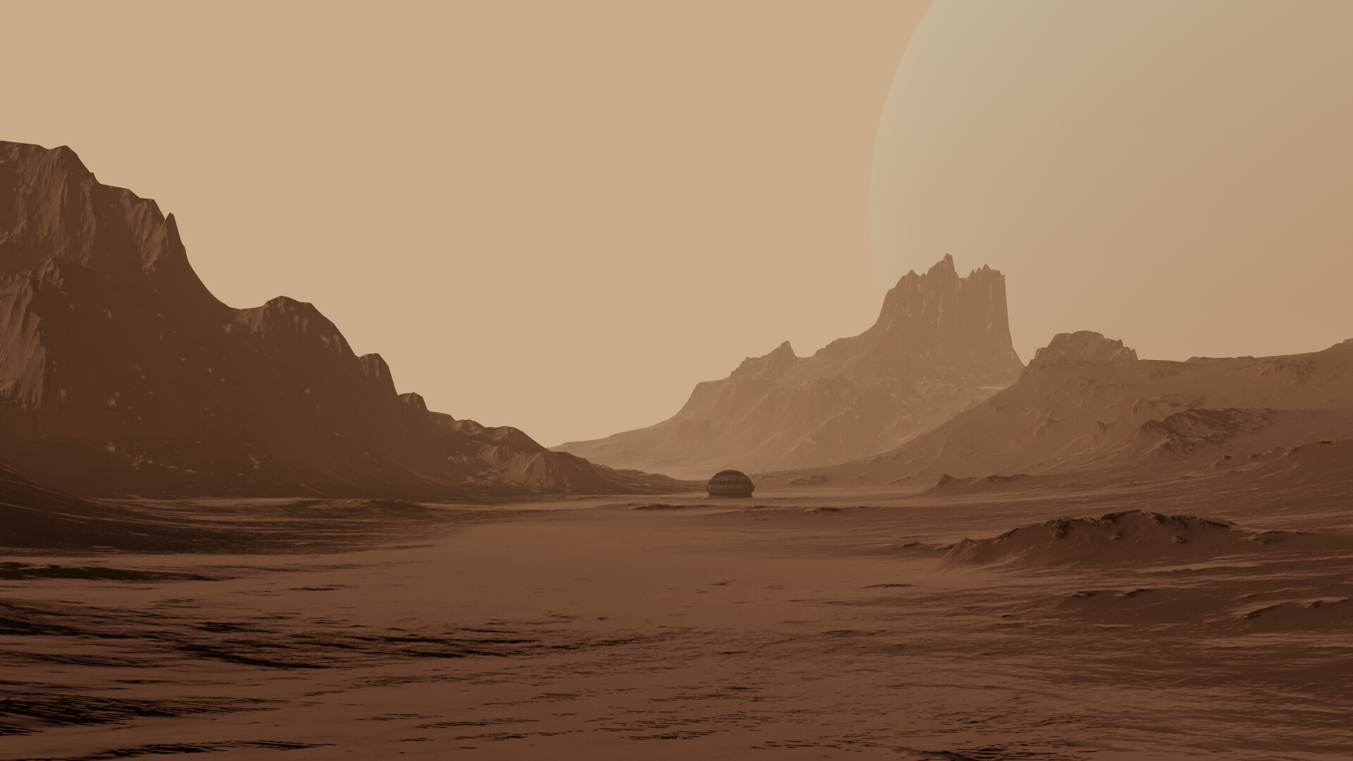 ArtStation - Desert Planet