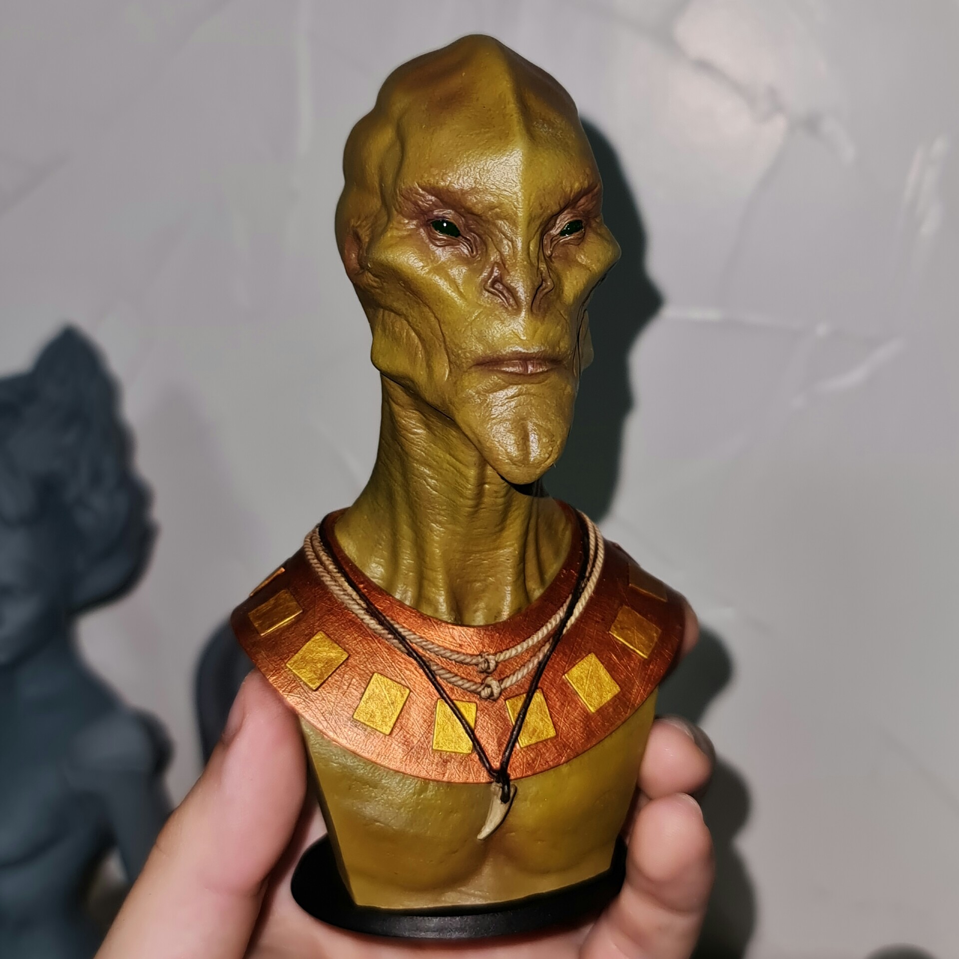 Luca Costa | LMC ART - Alien's bust