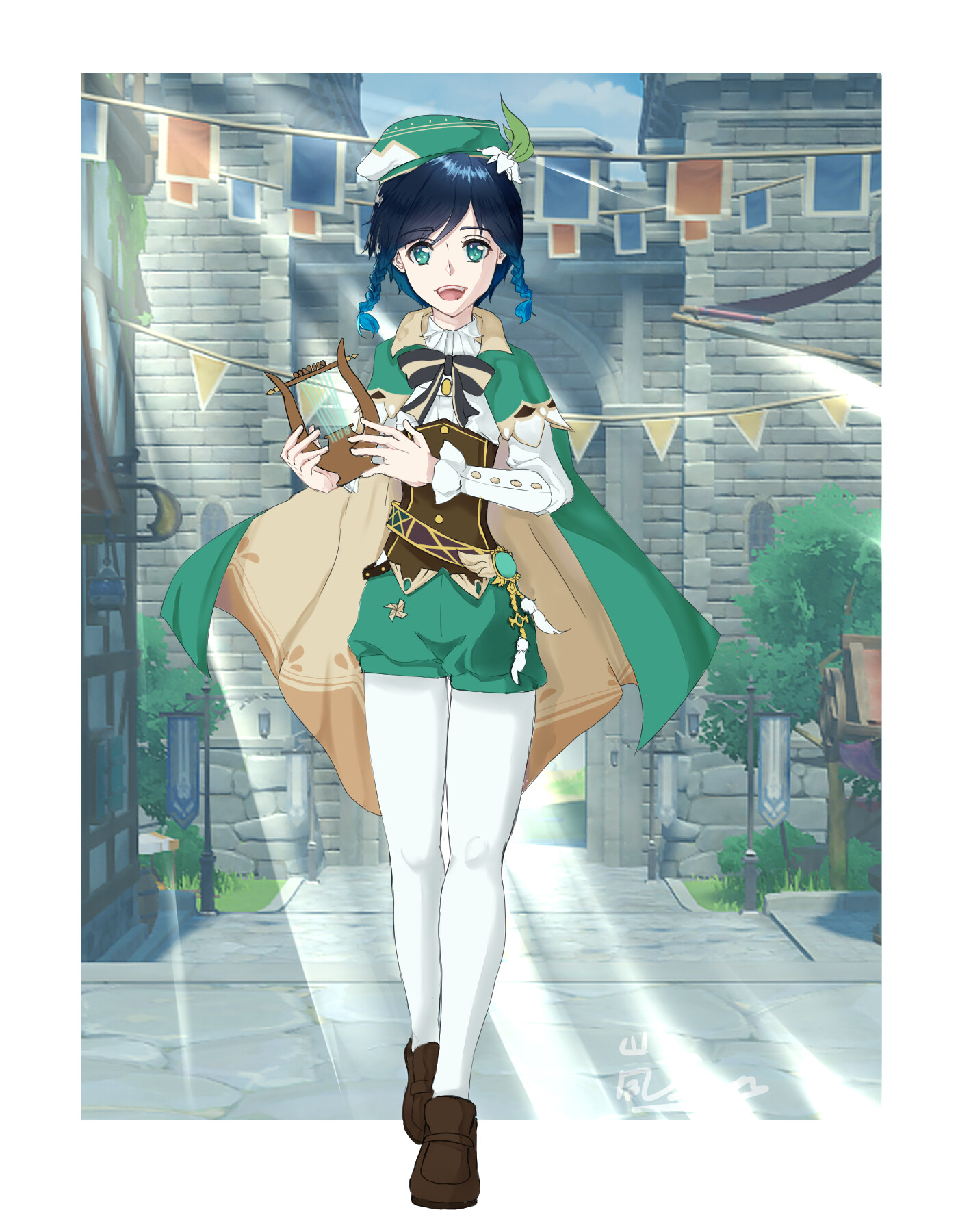 Arashi Sengoku - Windblume Festival Venti