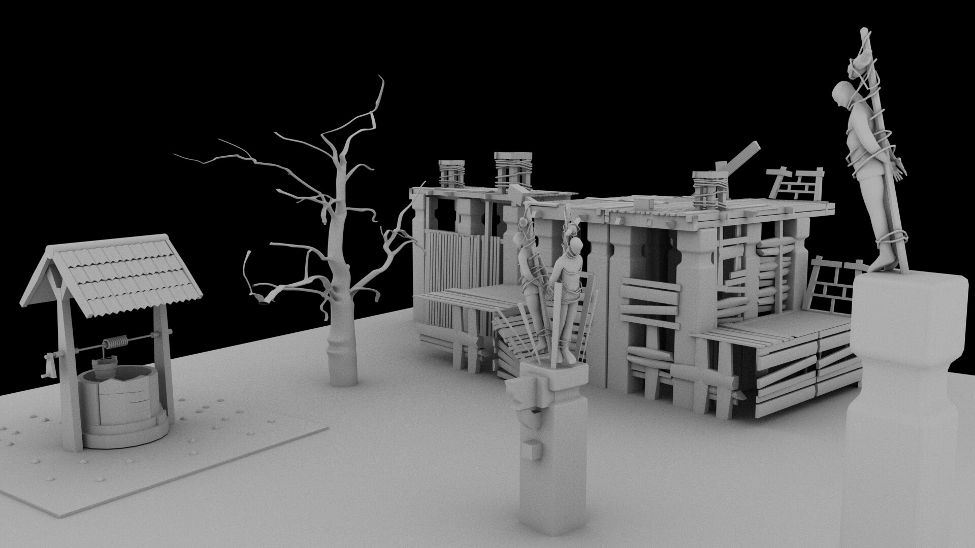 ArtStation - Game Environment Model.