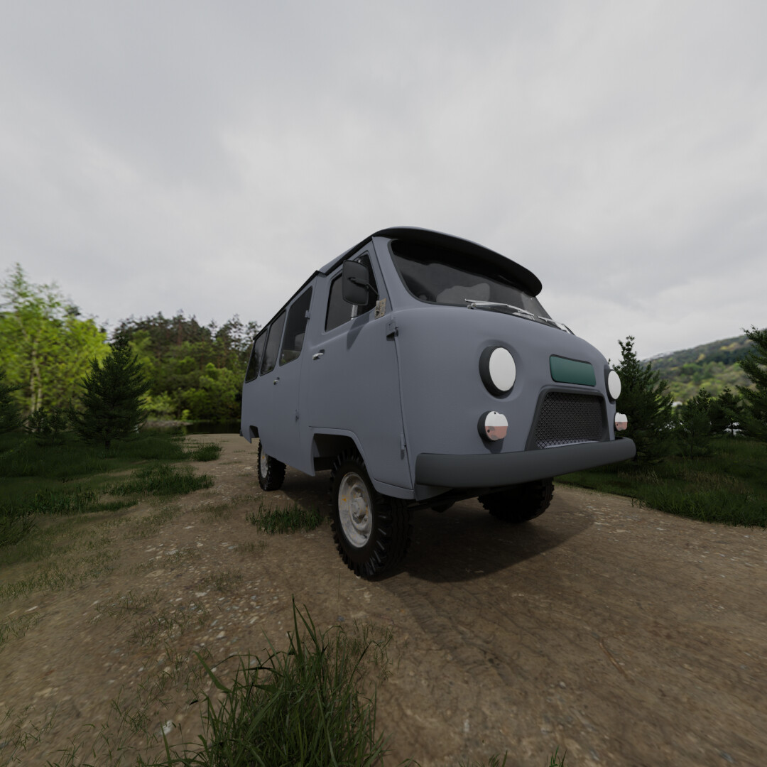 ArtStation - UAZ-452V