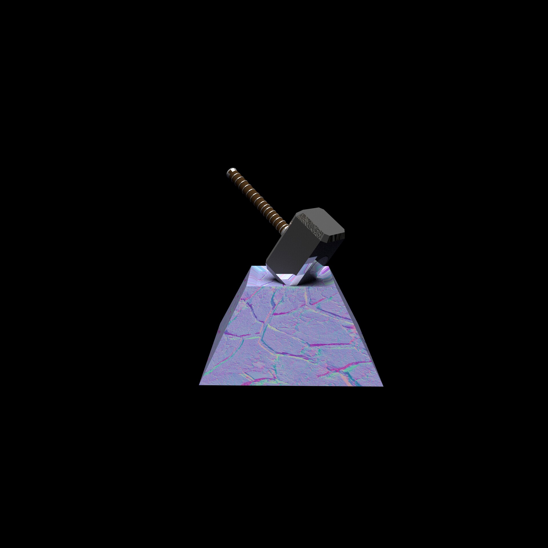 ArtStation - Thor Hammer ( Mjöllnir)