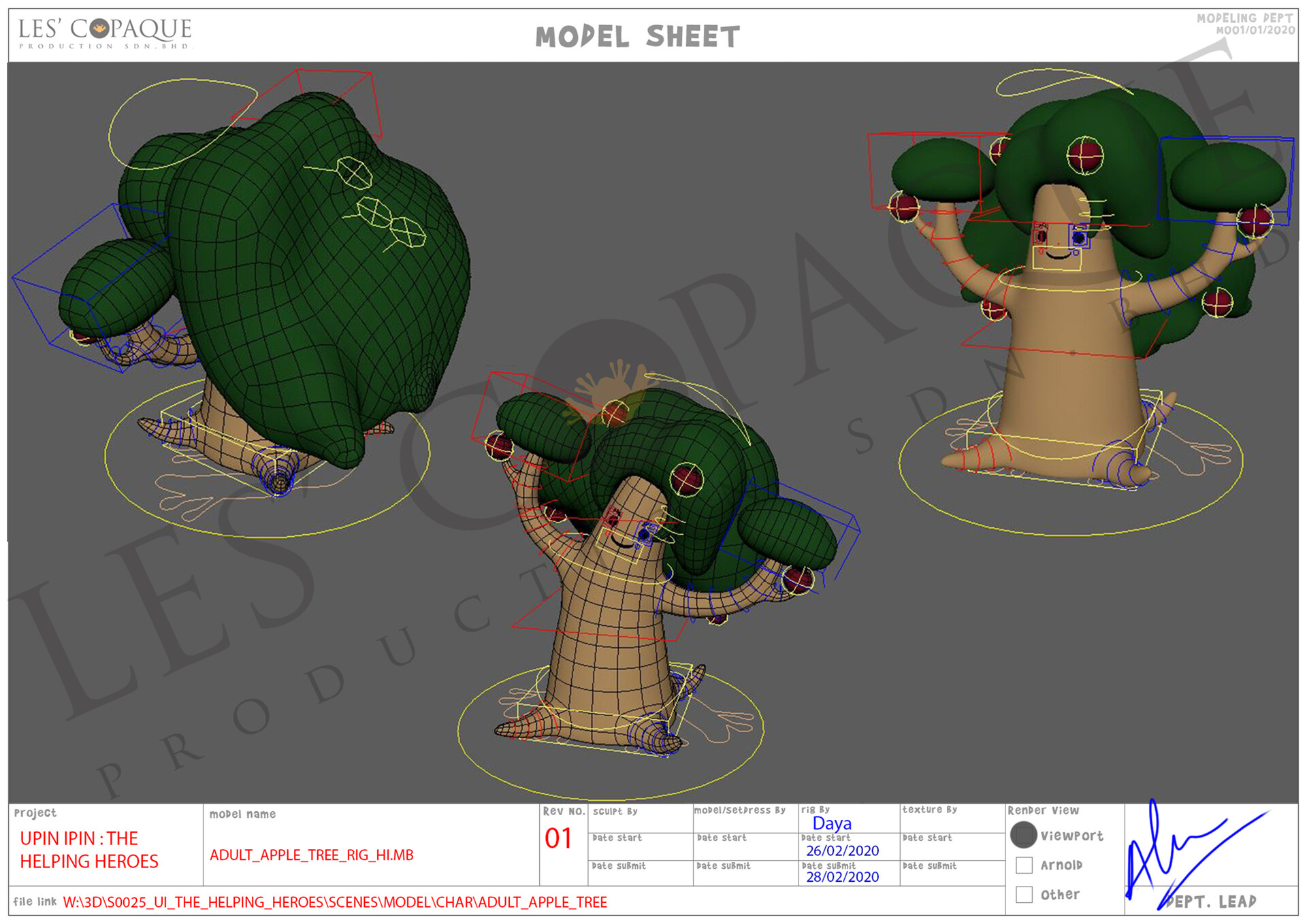 Dayalan Nair - Upin Ipin: The Helping Heroes Assorted Trees