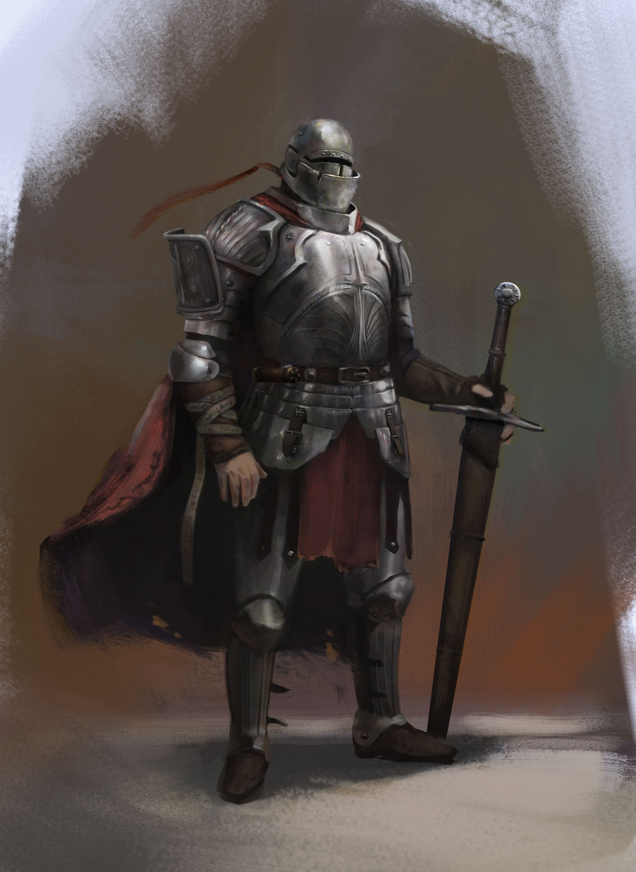 Medieval Knight Concept Art