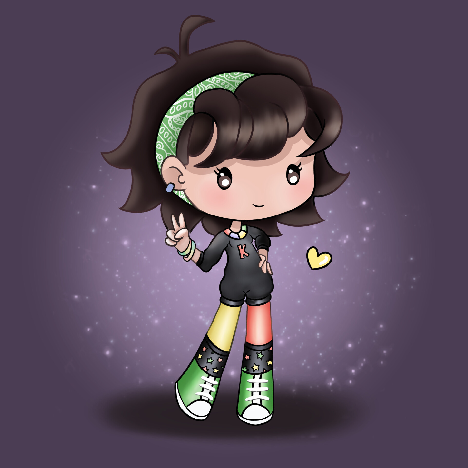 ArtStation - a commissioned chibi