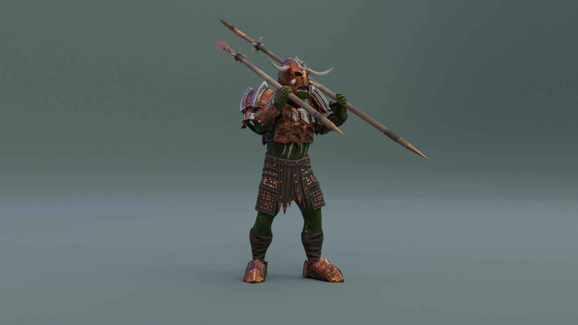 ArtStation - Orc_Comander