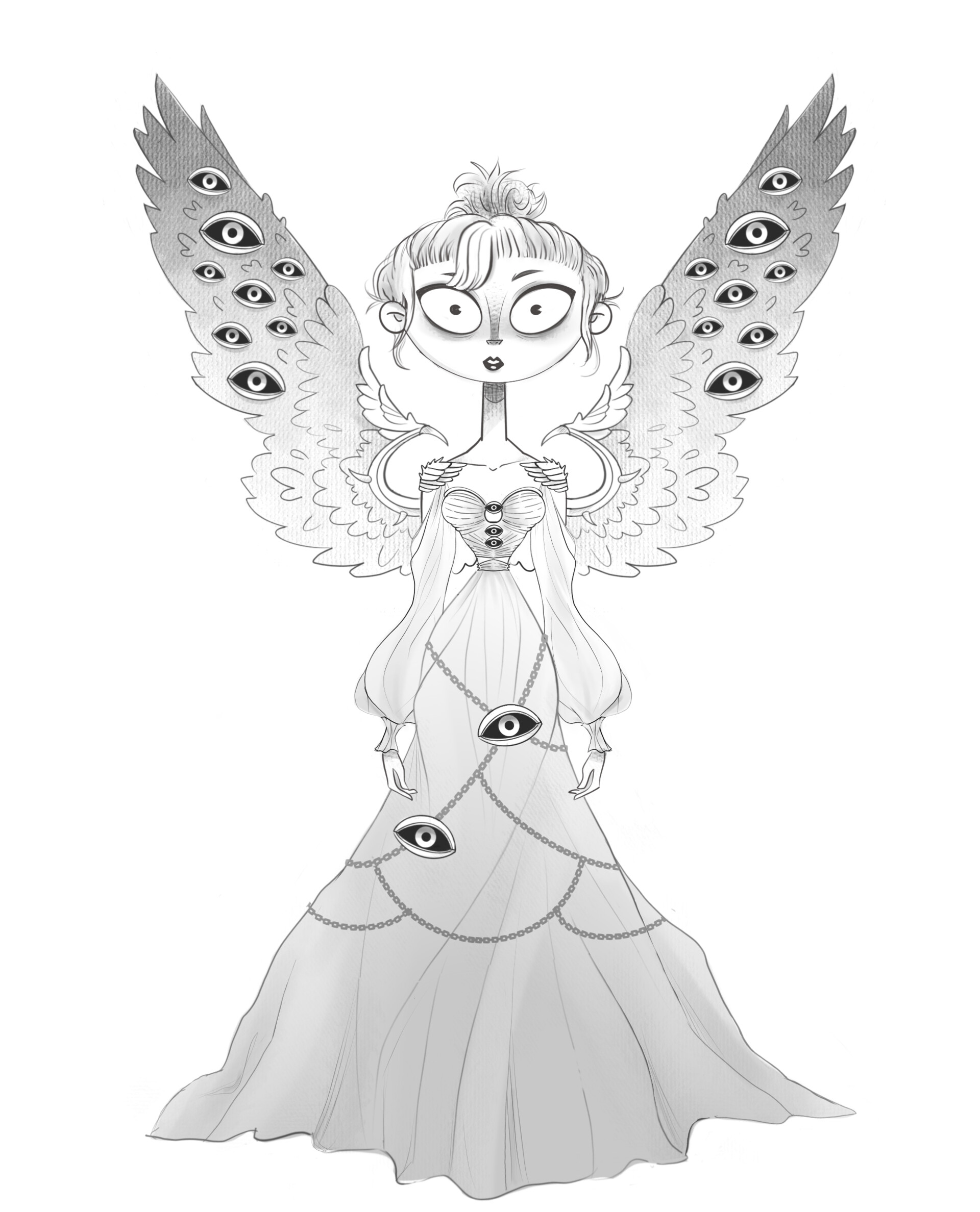 ArtStation - Angel sketchbook