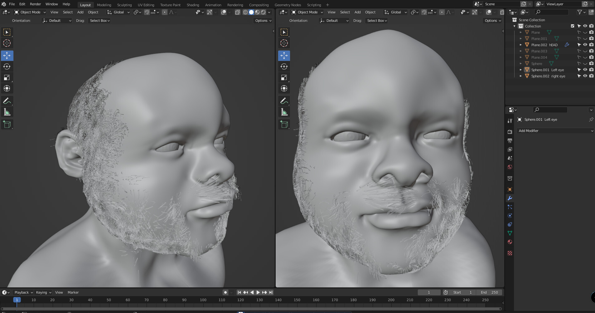 ArtStation - Self portrait WIP