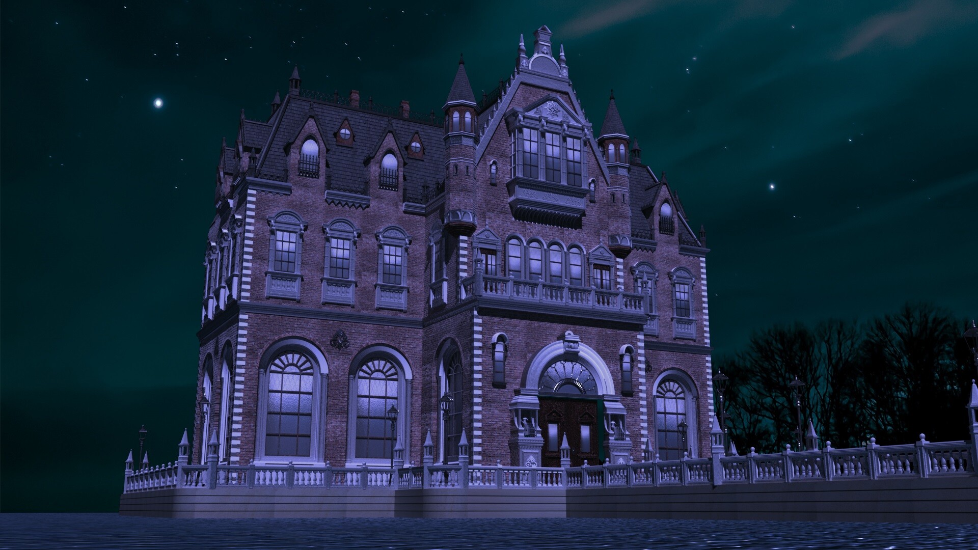 ArtStation - Old mansion