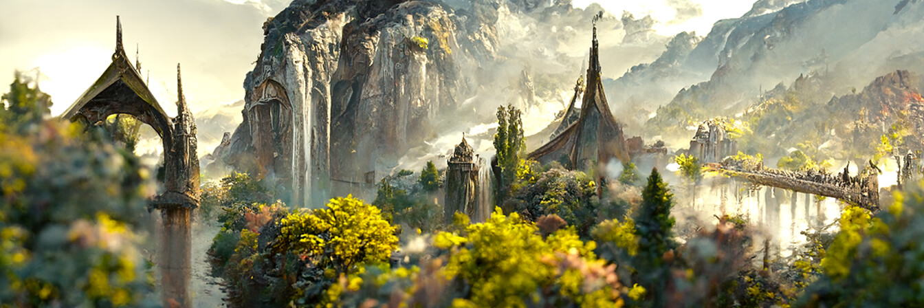 Rivendell Lord Of The Rings Wallpaper