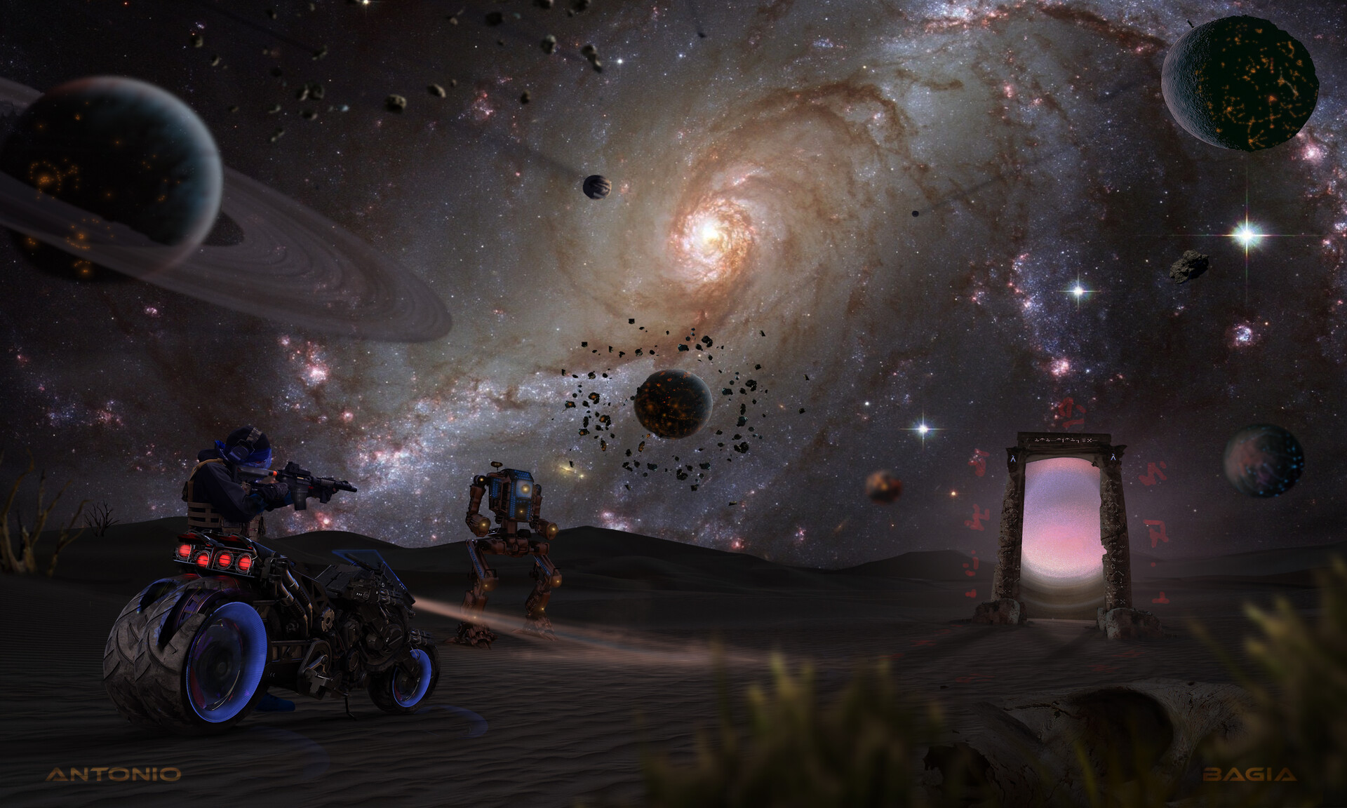 ArtStation - Star Gate Part 2