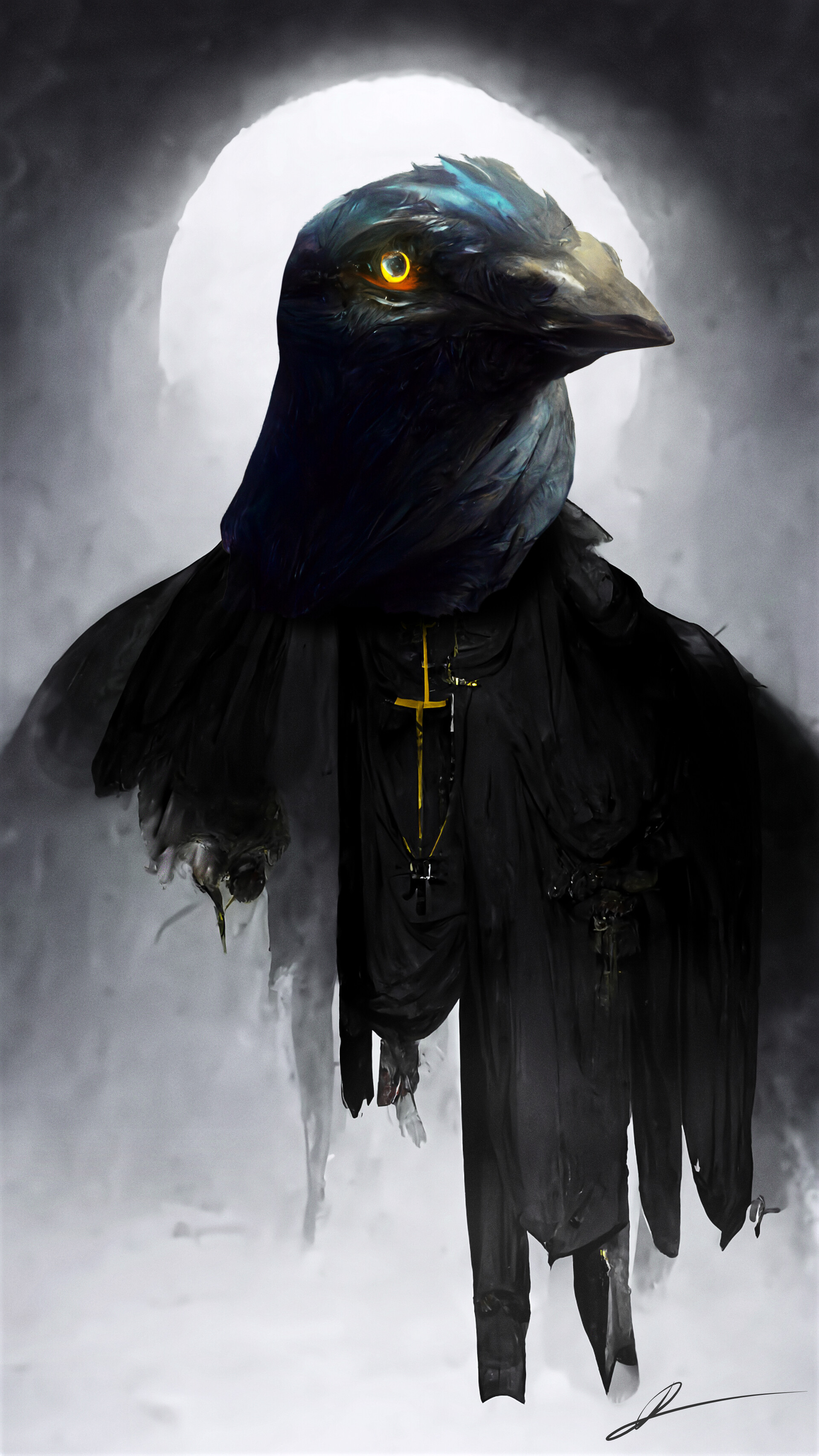 ArtStation - Crow Priest