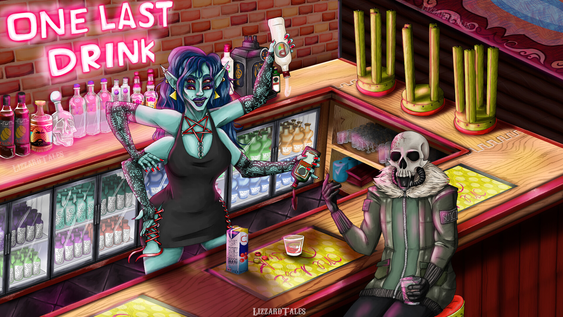 ArtStation - One Last Drink