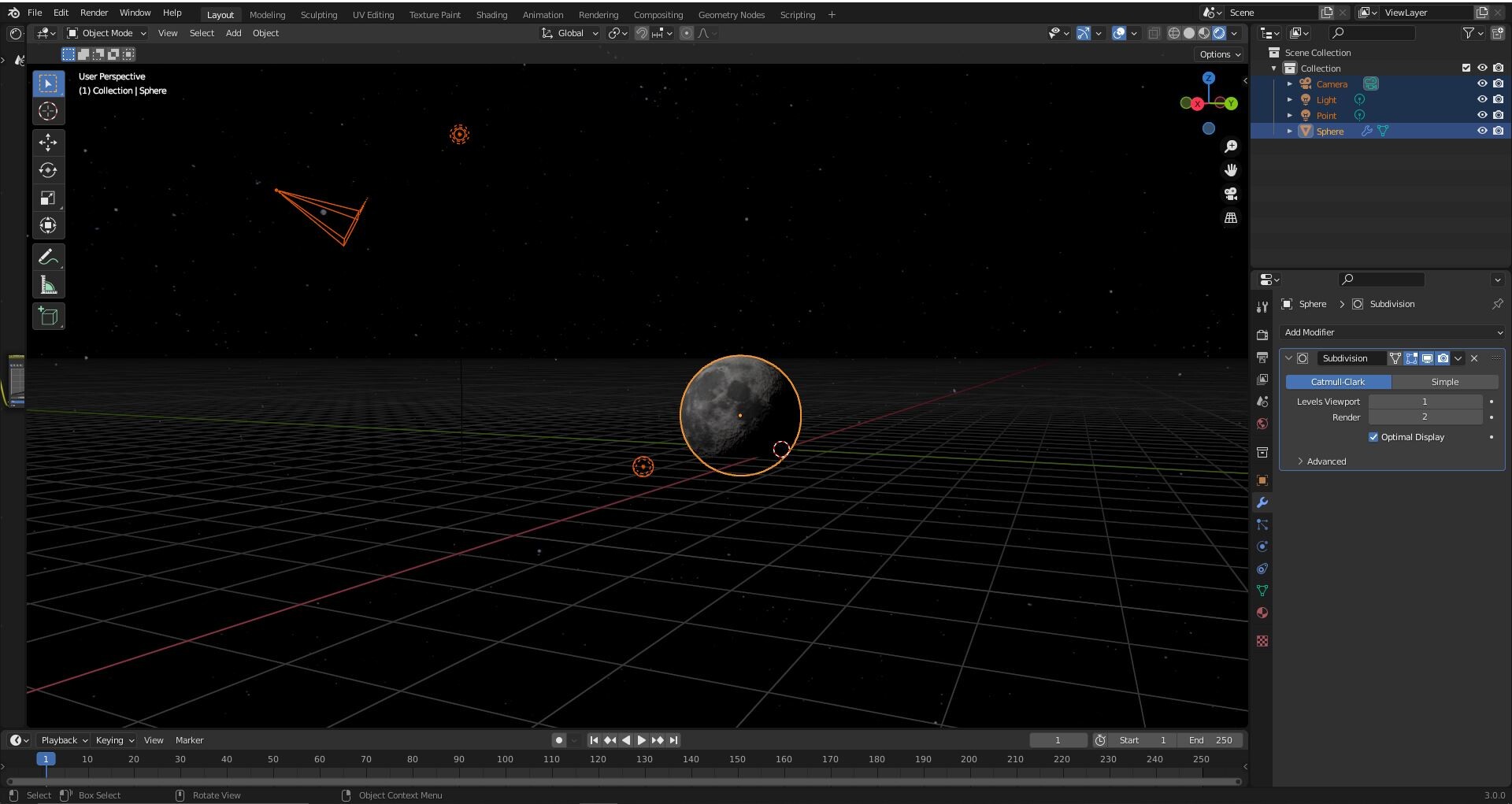 ArtStation - Moon 3d