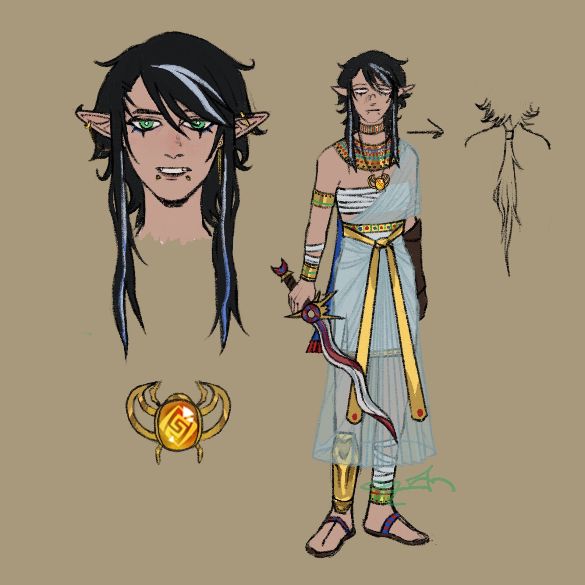 ArtStation - fan sumeru character