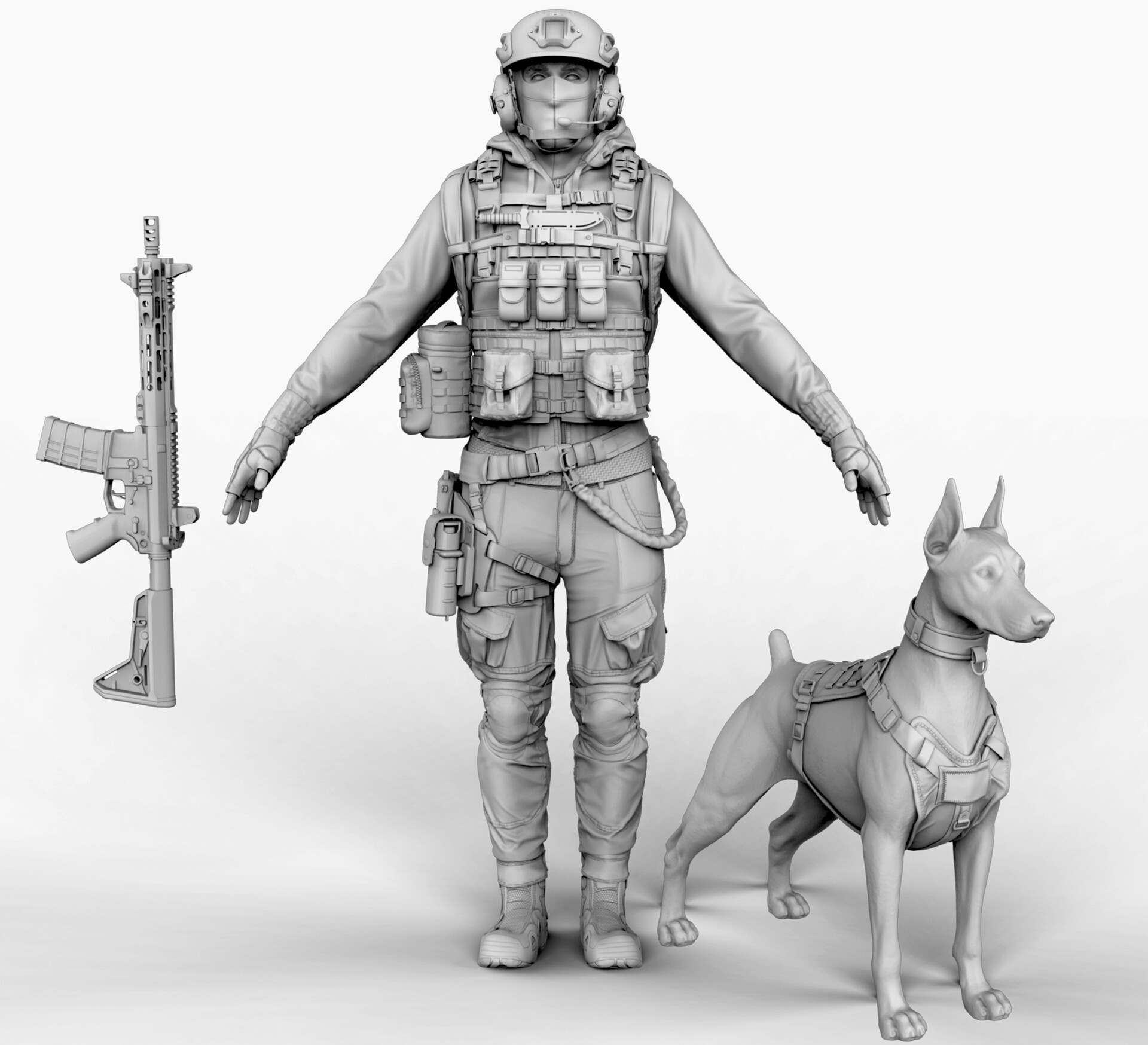 ArtStation - Soldier