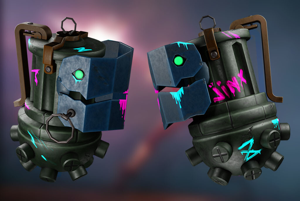 ArtStation - grenade jinx