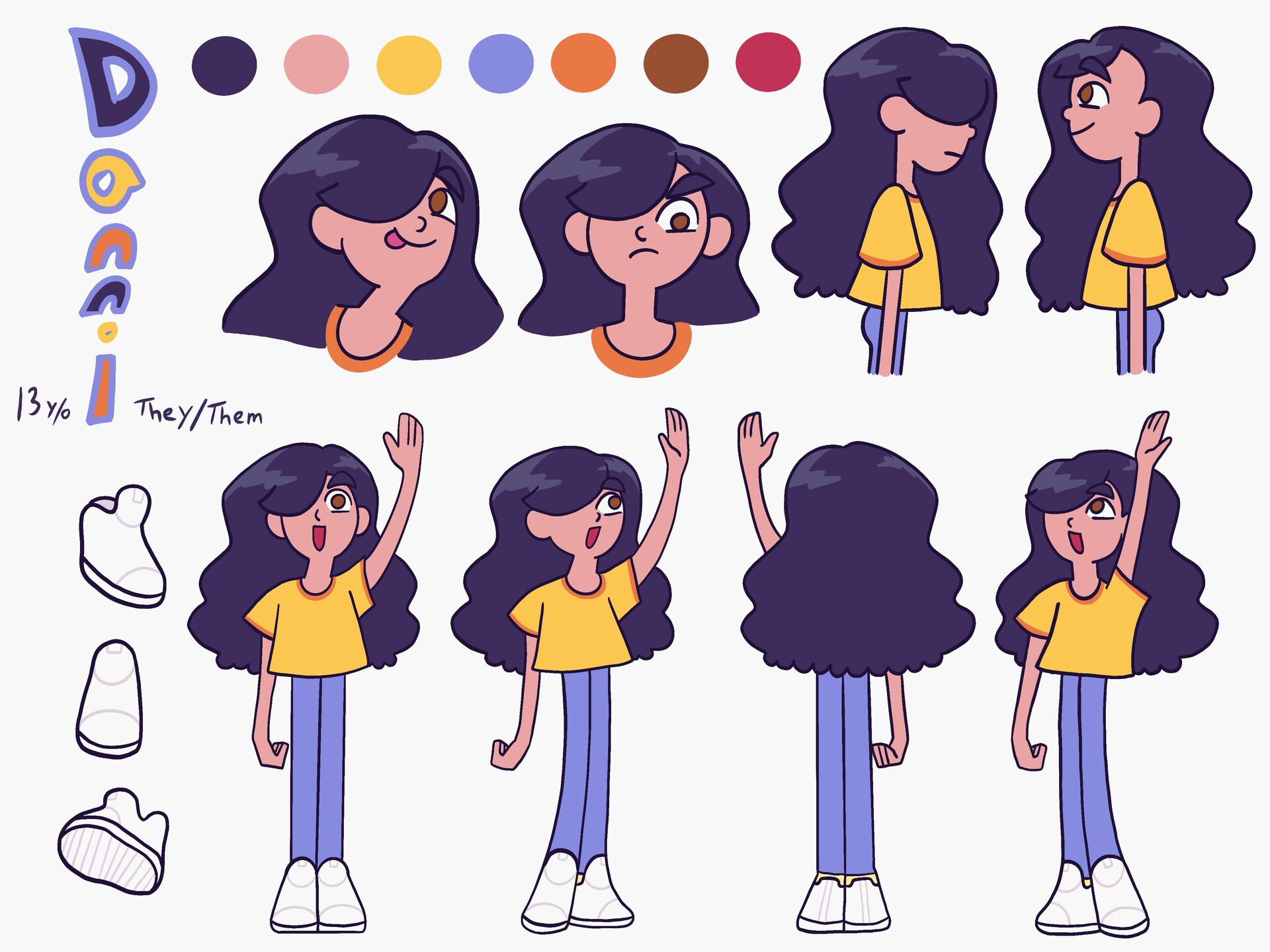 ArtStation - Cartoon Protagonist