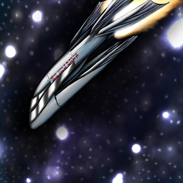 ArtStation - The Star Ship New Dawn