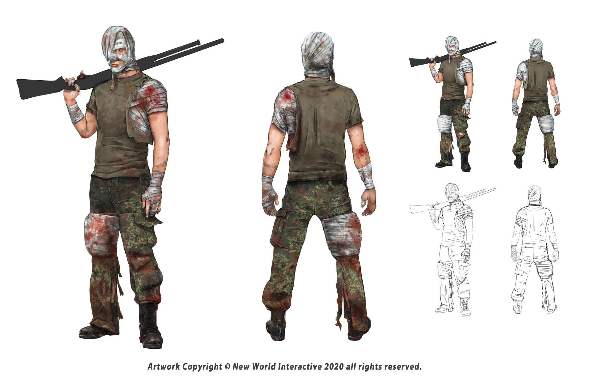 ArtStation - Mobile game Character design etc.