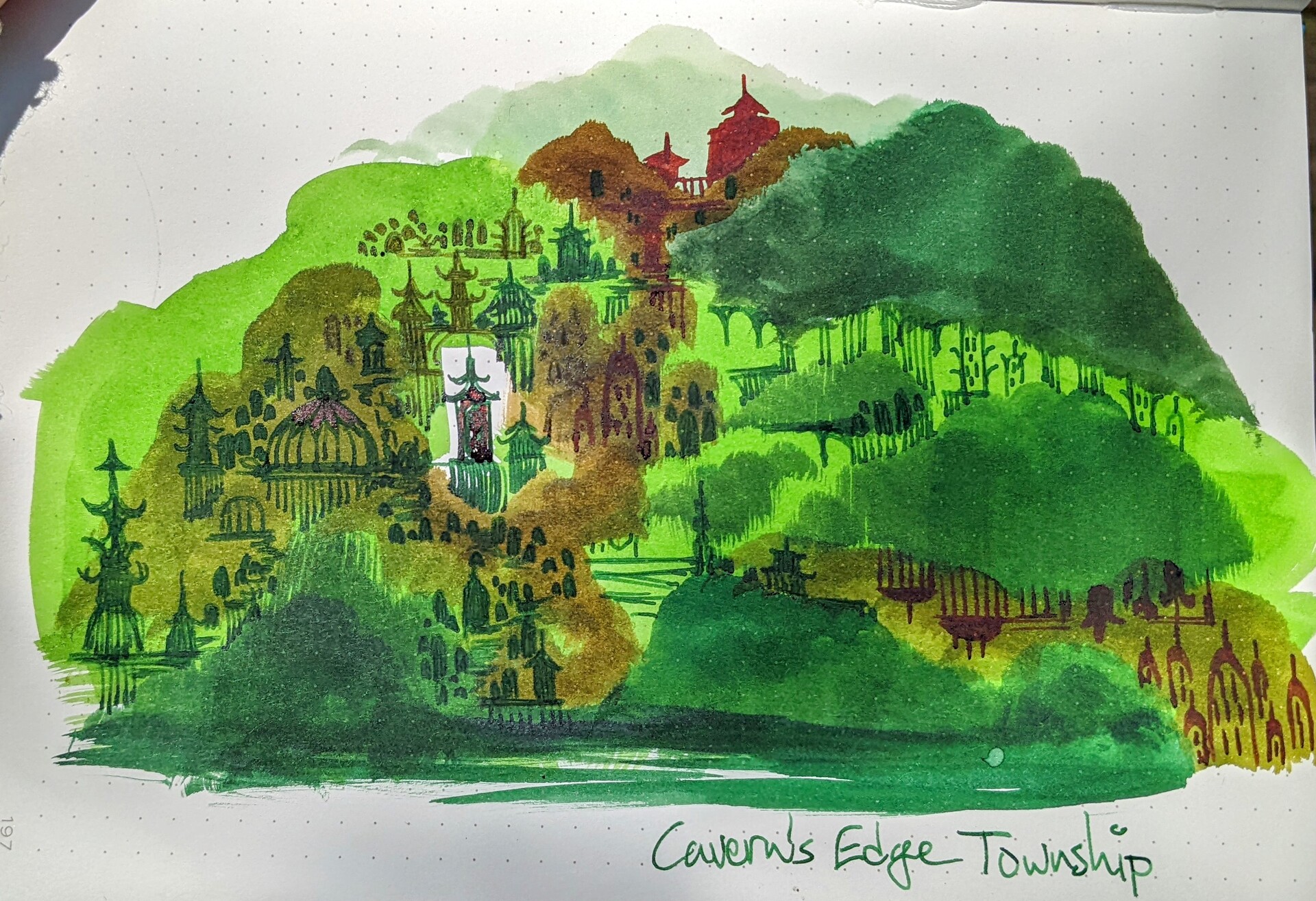 Jeremy Cole - Selected Journal Paintings & Warmups 2021-2022