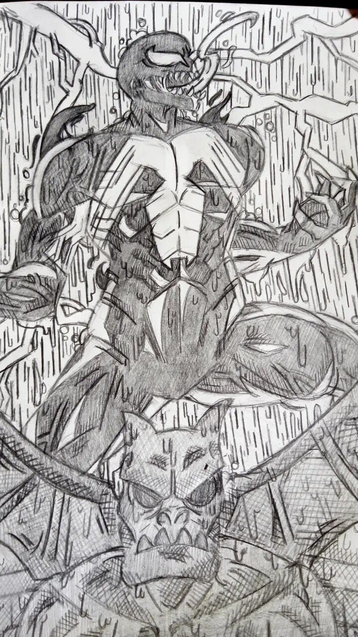 ArtStation - Old Drawings: Venom - The Lethal Protector