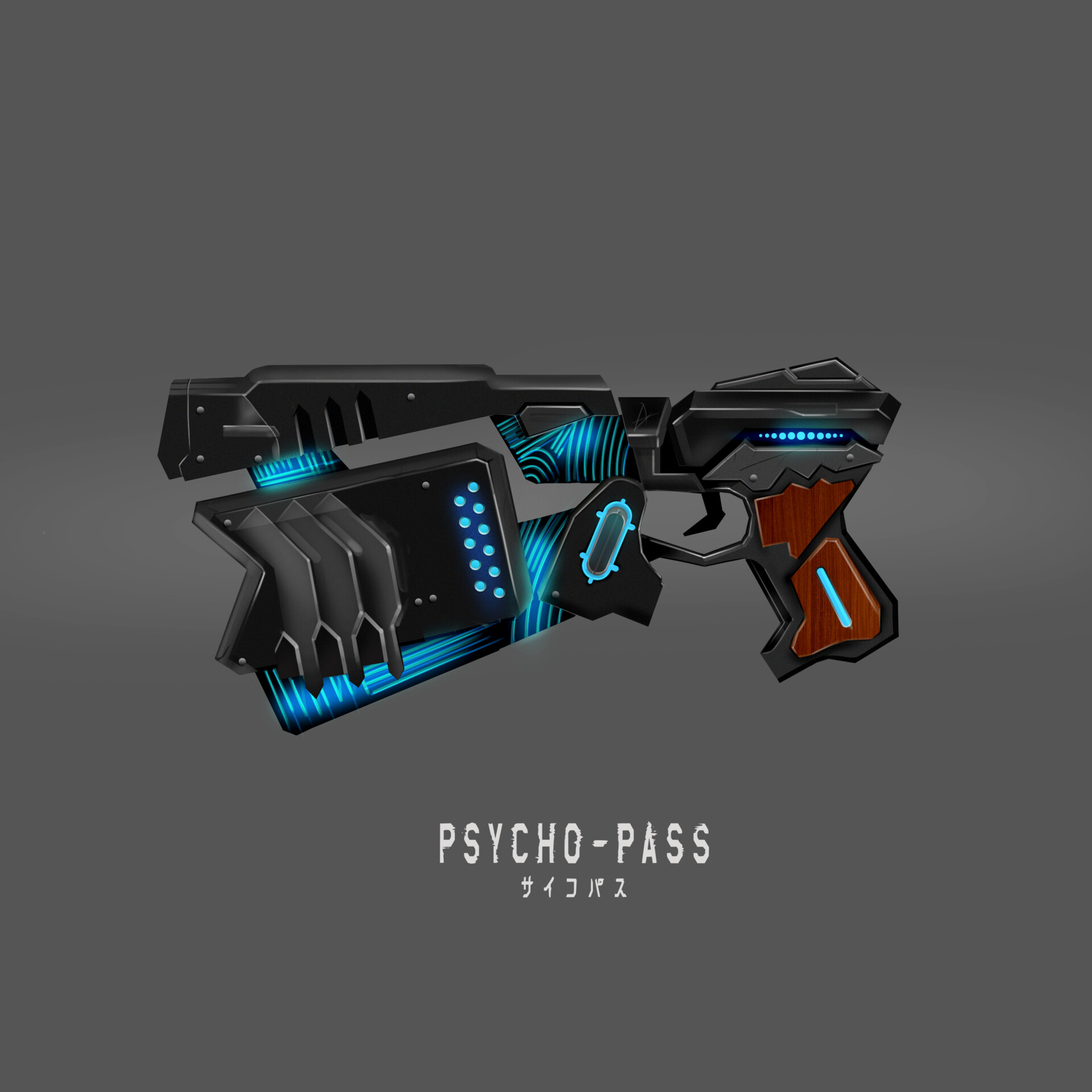 ArtStation - Psycho-pass gun