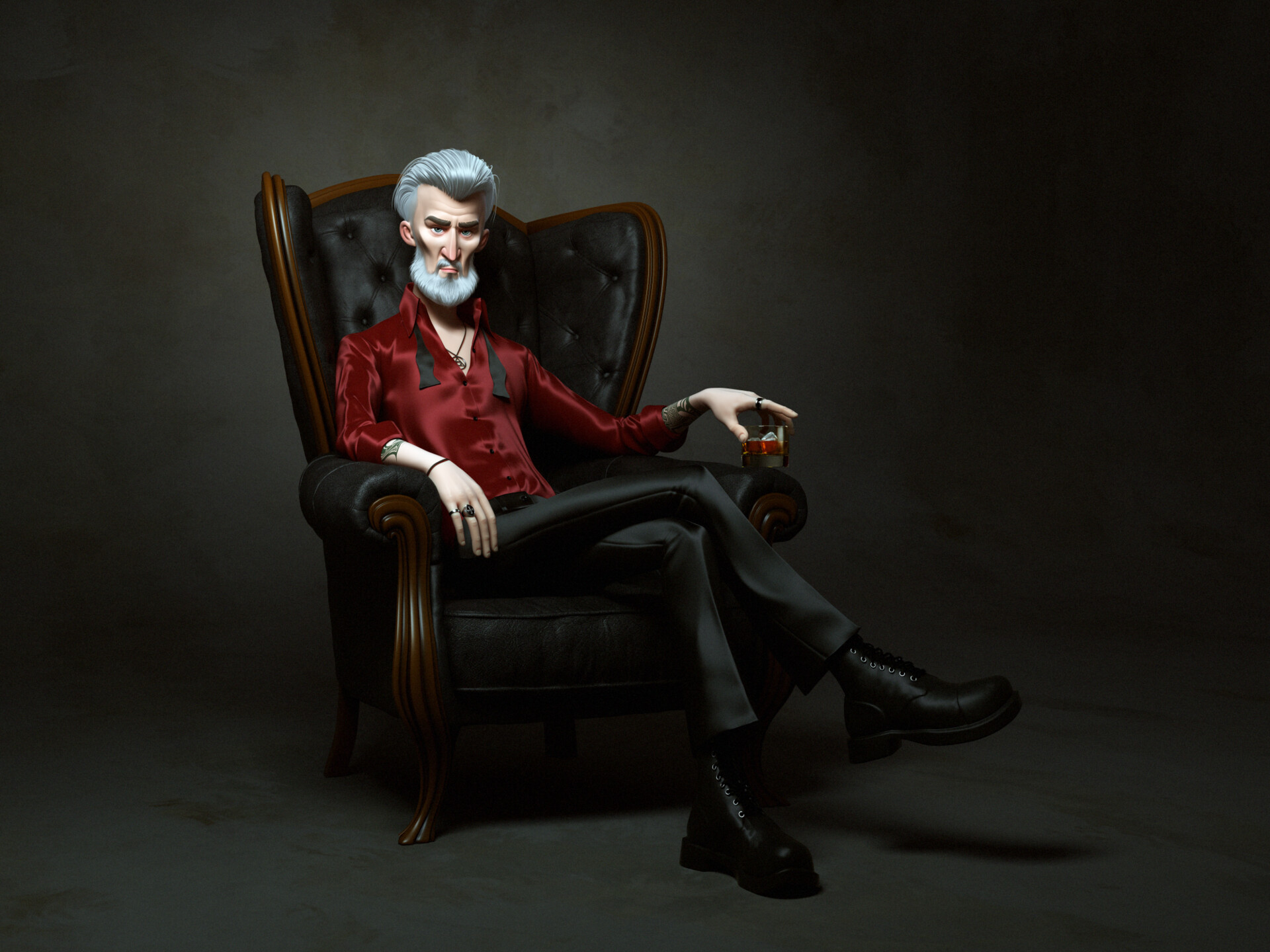 ArtStation - Afterparty - The CEO