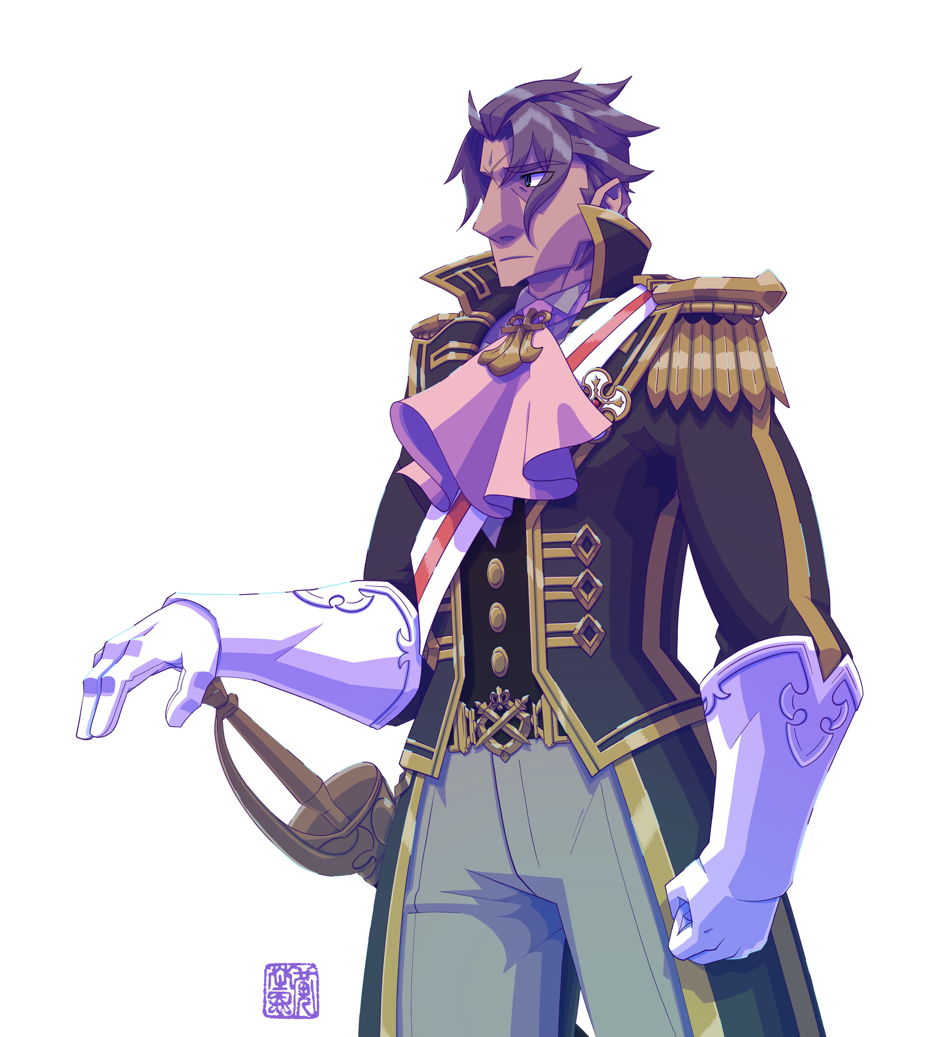 Phoebe Huang - The Great Ace Attorney-A Portrait of Barok van Zieks