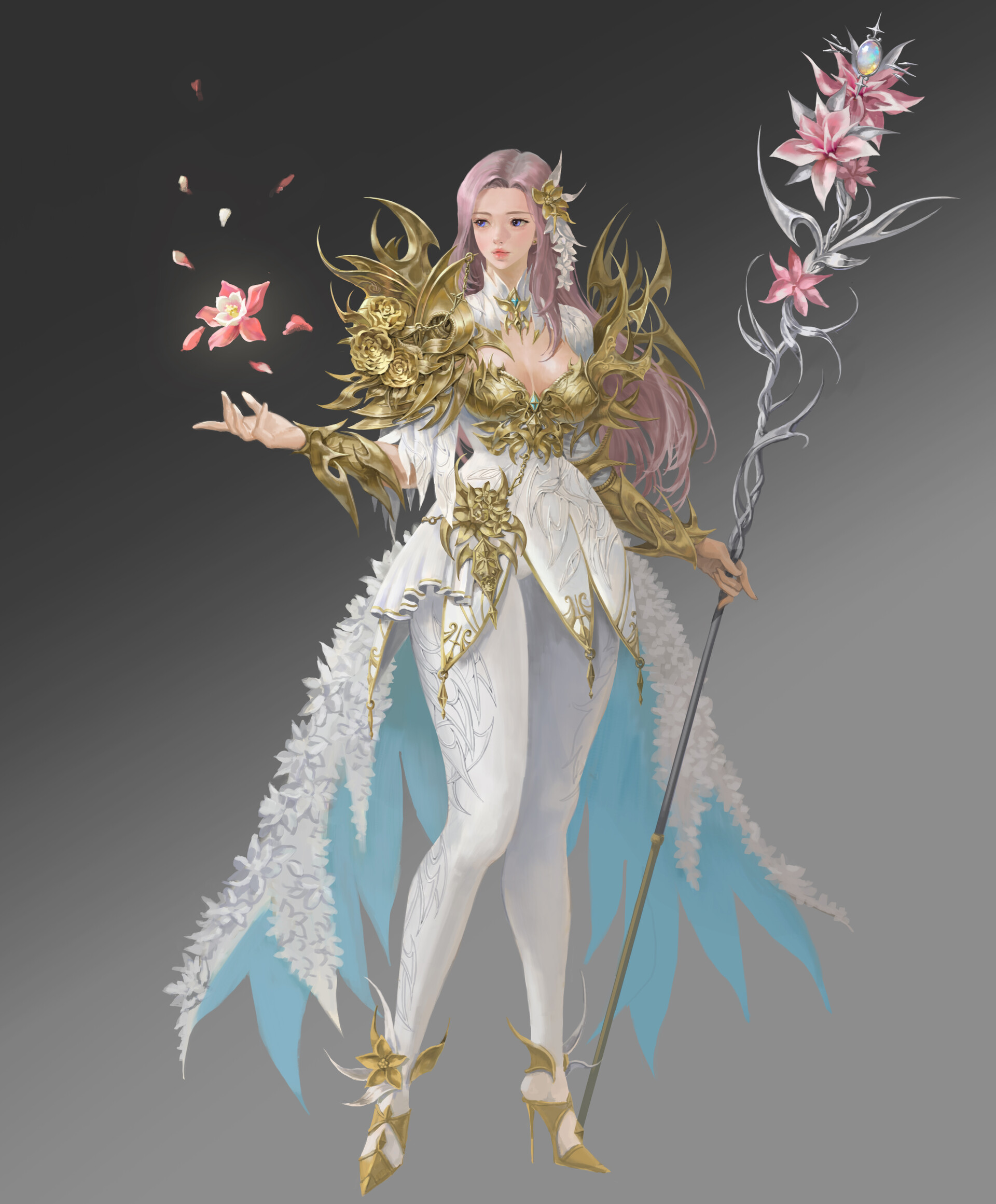 ArtStation - Flower Magician