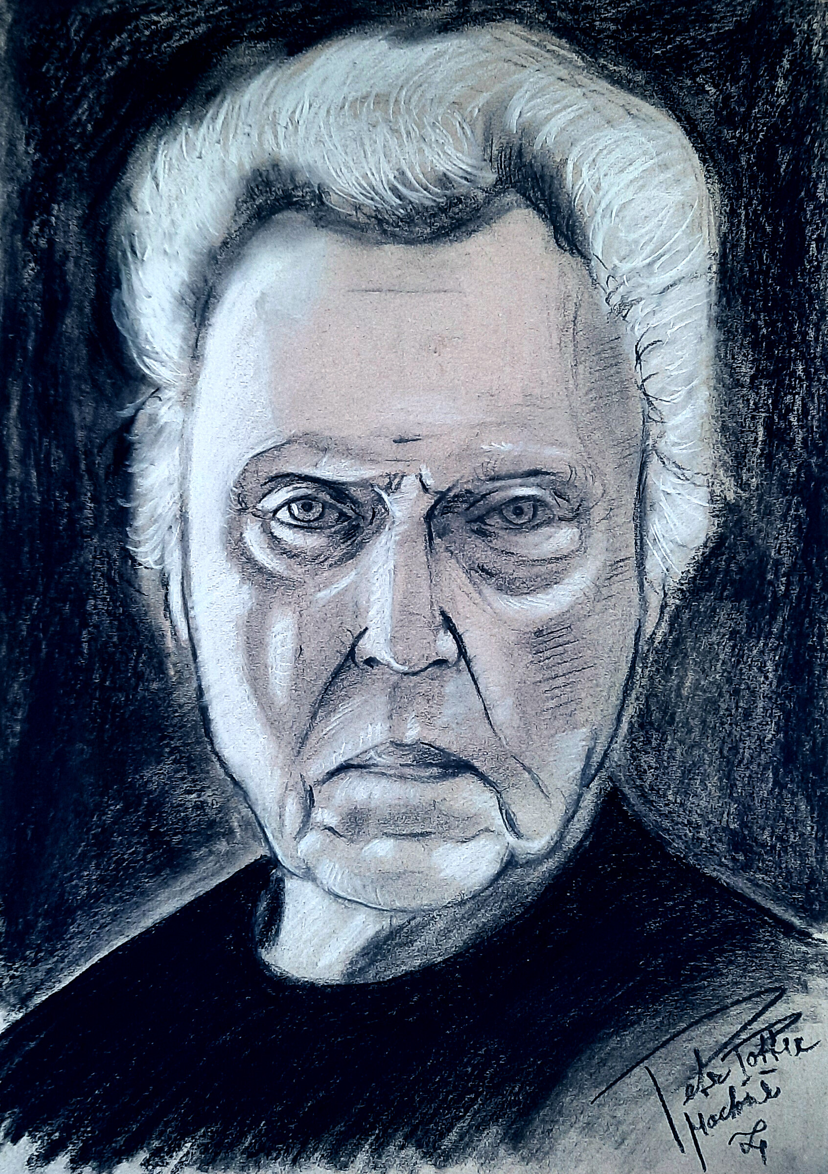 ArtStation - Christopher Walken portrait