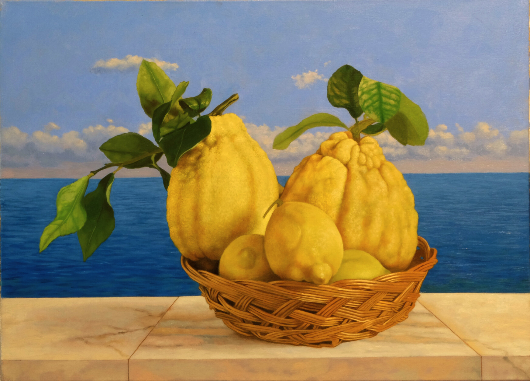 ArtStation - -Cedri e limone 1- Olio su tela, cm. 70 x 50..jpg