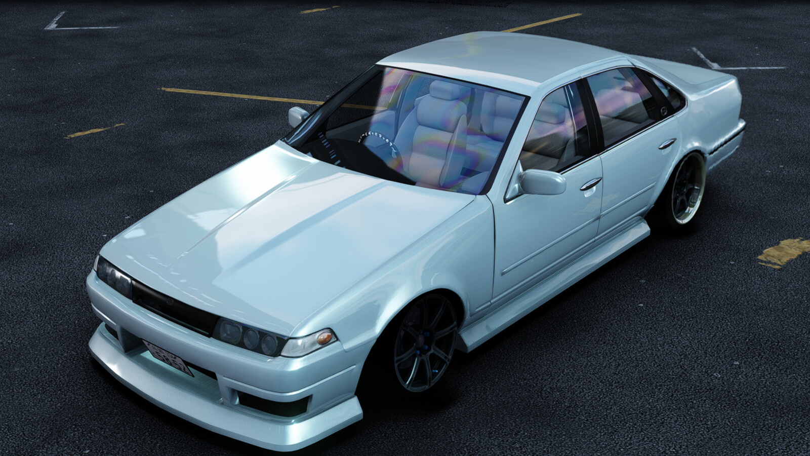 Pasha Stetsiuk - Nissan Cefiro A31 in Wonder bodykit